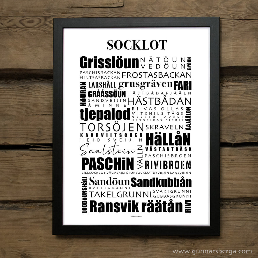 Socklot tavla – Gunnarsberga